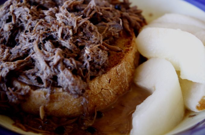 Peposo with Wine-Poached Pears: Tuscany's Ancient Peppery Beef Stew ...
