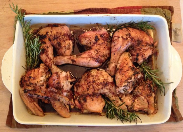Balsamic Roast Chicken (Pollo al Forno con Aceto Balsamico) - Our ...