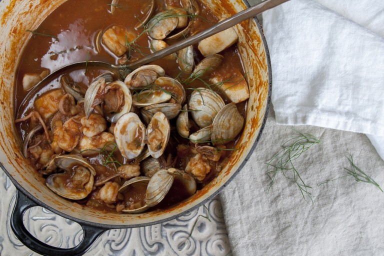 A Tasty Kettle of Fish: Adriatic Seafood Brodetto