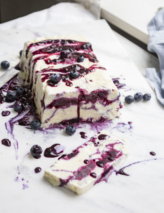 Summer Chillin: Blueberry Semifreddo - Our Italian Table