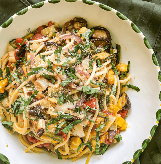 Gatherings at last: Pasta Primavera with Roasted Vegetables - Our ...