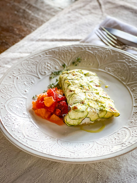 Soothe the Soul Italian Style: Fresh Cod in a Zucchini Crust - Our ...